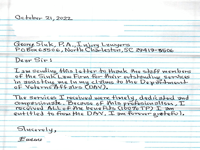 Client Testimonials | Disabled Vets | We Help Veterans